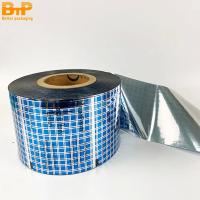 China Flexible Custom Printed Mylar Plastic Packaging Laminated Wrapping Aluminum Foil Roll Film for sale