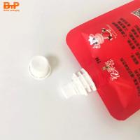 China 150ml Juice Beverage Spouted Pouch Plastic Food Packaging Stand Up Doypack Custom Printed for sale
