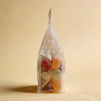 China Custom Printed Food Grade Moisture Proof Flat Bottom Resealable Ziplock Packaging Bag for sale