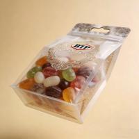 China Custom Printed Food Grade Moisture Proof Flat Bottom Resealable Ziplock Packaging Bag for sale