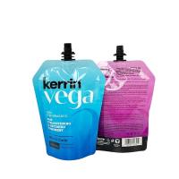 China Liquid Packaging Mylar Bag Stand Up Spout Pouch Doypack Custom Logo Printed Resealable for sale