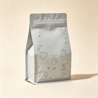 China OEM Coffee Packaging Bags  Custom Printed Smell Proof Aroma Coffee Resealable Flat Bottom for sale