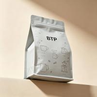 China OEM Coffee Packaging Bags  Custom Printed Smell Proof Aroma Coffee Resealable Flat Bottom for sale