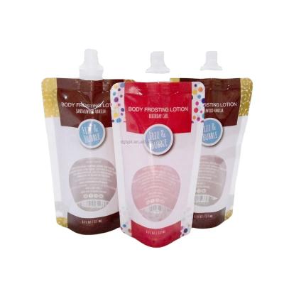 China Reusable Spout Doypack Mylar Bag Plastic Packaging Stand Up Pouch Durable Custom Printed for sale