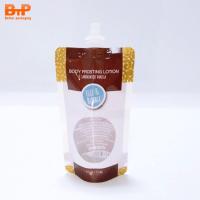 China Reusable Spout Doypack Mylar Bag Plastic Packaging Stand Up Pouch Durable Custom Printed for sale