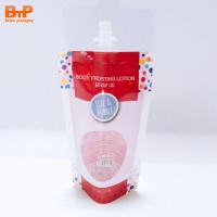 China Reusable Spout Doypack Mylar Bag Plastic Packaging Stand Up Pouch Durable Custom Printed for sale