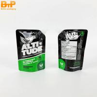China Stand Up Spout Liquid Doypack Mylar Plastic Drink Juice Pouch Resealable Custom Printed for sale