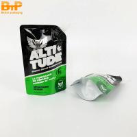 China Stand Up Spout Liquid Doypack Mylar Plastic Drink Juice Pouch Resealable Custom Printed for sale