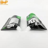China Stand Up Spout Liquid Doypack Mylar Plastic Drink Juice Pouch Resealable Custom Printed for sale