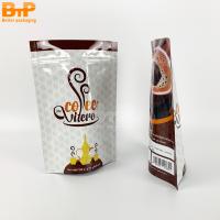 China Tea Coffee Food Resealable Zipper Plastic Packaging Stand Up Pouch Custom Printed Mylar for sale