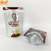 China Tea Coffee Food Resealable Zipper Plastic Packaging Stand Up Pouch Custom Printed Mylar for sale
