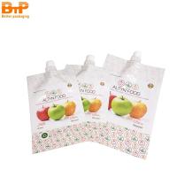 China Drinks Liquid Spouted Pouch Mylar Plastic Packaging Juice Stand Up Doypack Custom Printed for sale