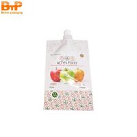 China Drinks Liquid Spouted Pouch Mylar Plastic Packaging Juice Stand Up Doypack Custom Printed for sale