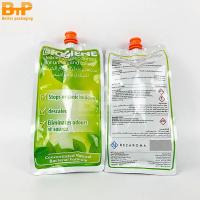 China Reusable Doypack Chemical Liquid Plastic Packaging Bag Digital Printed Mylar Custom 5L for sale