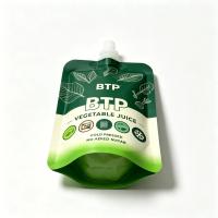 China Spout Food Packaging Mylar Plastic Drink Liquid Fruits Juice Pouch Doypack Custom Printed for sale