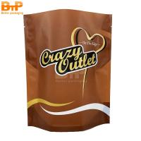 China Cookie Snack Food Packaging Stand Up Pouch Mylar Bag Custom Printed Resealable Coffee for sale