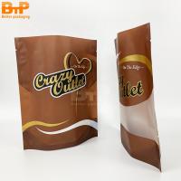 China Cookie Snack Food Packaging Stand Up Pouch Mylar Bag Custom Printed Resealable Coffee for sale