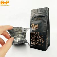 China Smell Proof Coffee Packaging Bags Custom Printed Chocolate Mylar Flat Bottom Aluminum Foil for sale