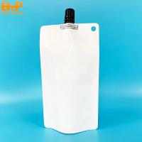 China Laminated Plastic Juice Sauce Liquid Nozzle Spouted Pouch Smell Proof Custom Thickness for sale