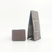 China Flat Bottom Tea Packaging Bags Stand Up Plastic Food Packaging Bag Custom Brand for sale