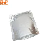 China Aluminum Stand Up Spout Packaging Plastic Drink Juice Wine Pouch Resealable Custom Printed for sale
