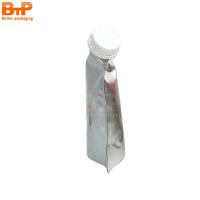 China Aluminum Stand Up Spout Packaging Plastic Drink Juice Wine Pouch Resealable Custom Printed for sale