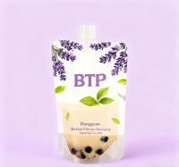 China Shape Juice Liquid Drink Mylar Packaging Stand Up Spout Pouch Resealable Custom Printed for sale
