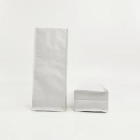 China One Way Valve Coffee Beans Resealable Zipper Flat Bottom Plastic Mylar Bag Custom Printed for sale