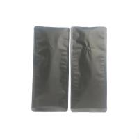 China Food Grade Coffee Packaging Bags Custom Valve Ziplock Resealable Flat Bottom Aluminum Foil for sale