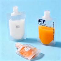 China Digital Printed Food Packaging Spout Stand Up Juice Pouch Mylar Resealable Custom Doypack for sale