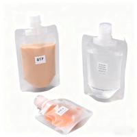 China Digital Printed Food Packaging Spout Stand Up Juice Pouch Mylar Resealable Custom Doypack for sale