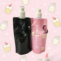 China Moisture Proof Waterproof Spouted Pouch Water Beverage Packaging Mylar Juice Stand Up for sale