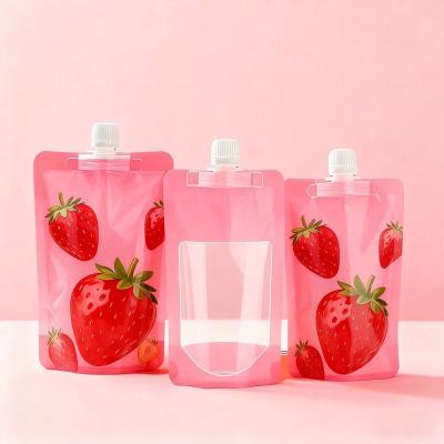 China Detergent Liquid Spouted Pouch Plastic Packaging Stand Up Customized Thickness for sale