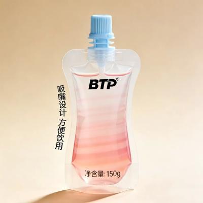 China Fresh Juice Spouted Pouch Food Grade Liquid Plastic Doypack Packaging Bag Custom for sale