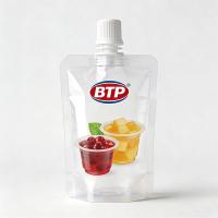 China Liquid Plastic Travel Bottle Spout Pouch 30ml Packaging Bag Resealable Custom Food Grade for sale