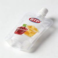 China Liquid Plastic Travel Bottle Spout Pouch 30ml Packaging Bag Resealable Custom Food Grade for sale