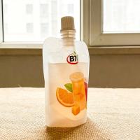 China Transparent Spouted Pouch 150ml 250ml Stand Up Liquid Packaging Bag OEM Printed for sale
