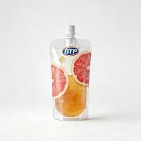 China Transparent Resealable Food Beverage Stand Up Spout Packaging Pouch Leak Proof OEM Size for sale