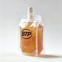 China Refill Juice Spouted Pouch Beverage Food Stand Up Packaging Bag Resealable Custom Printed for sale