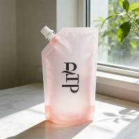 China 250ml Liquid Juice Spouted Pouch Beverage Plastic Food Packaging Stand Up Custom Printed for sale