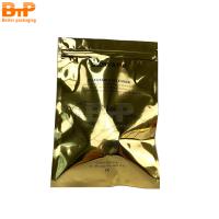 China Facial Mask Three Side Seal Bags Mylar Resealable Zipper Doypack High Barrier Packaging for sale