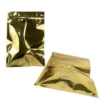 China Facial Mask Three Side Seal Bags Mylar Resealable Zipper Doypack High Barrier Packaging for sale