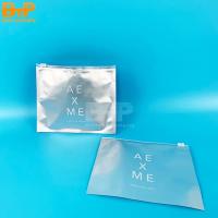 China Slide Ziplock Three Side Seal Bags Resealable Doypack Aluminum Mylar Plastic Packaging for sale