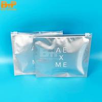 China Slide Ziplock Three Side Seal Bags Resealable Doypack Aluminum Mylar Plastic Packaging for sale