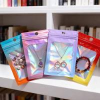 China Transparent Doypack Custom Digital Printed Ziplock Bag Resealable Mylar Plastic Packaging for sale