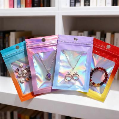 China Transparent Doypack Custom Digital Printed Ziplock Bag Resealable Mylar Plastic Packaging for sale
