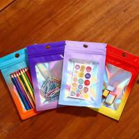 China Transparent Doypack Custom Digital Printed Ziplock Bag Resealable Mylar Plastic Packaging for sale