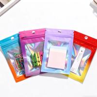 China Transparent Doypack Custom Digital Printed Ziplock Bag Resealable Mylar Plastic Packaging for sale