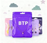 China Hang Hole Three Side Sealed Bag Digital Printed Resealable Doypack Mylar Plastic Packaging for sale