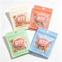 China Window Hang Hole Three Side Seal Bags Resealable Doypack Ziplock Mylar Plastic Packaging for sale